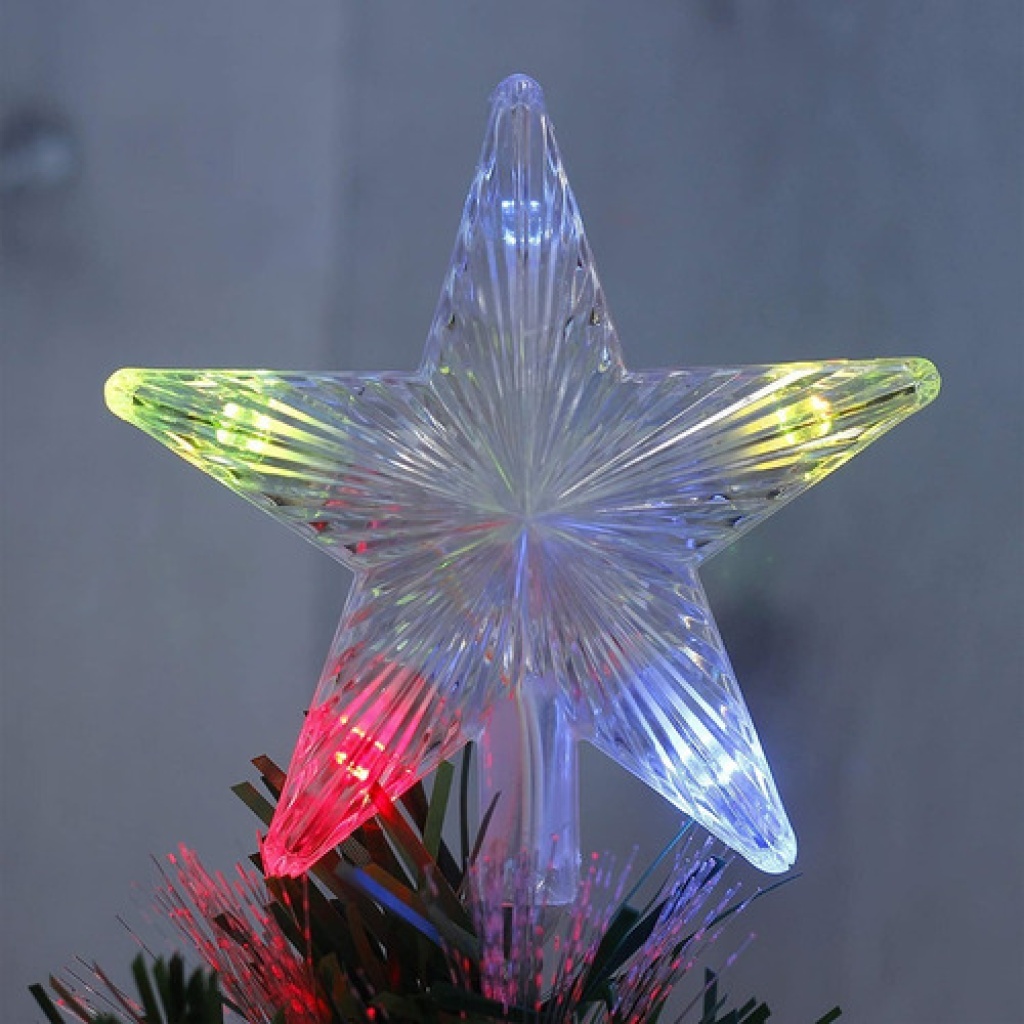 Árbol de navidad luminoso LED con estrella 90 cm - Oportunidades Vip