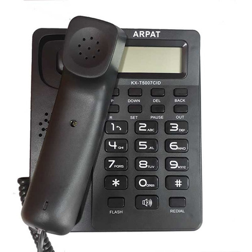 Telefono Fijo Con Identificador De Llamada Arpat Kx-t5007cid ...