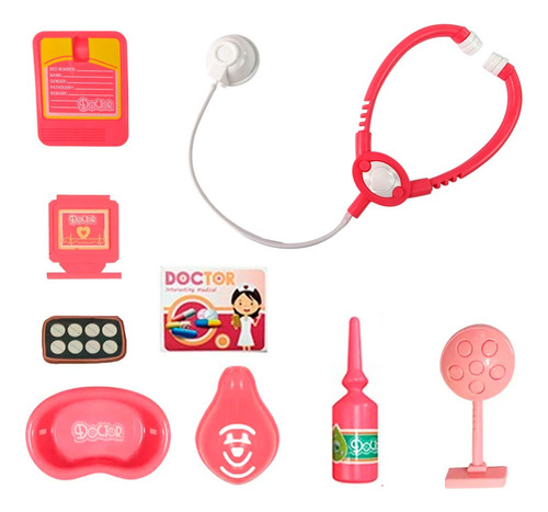 Set Doctor 9 Piezas Juguete Médico Medicina Infantil 22181 ...