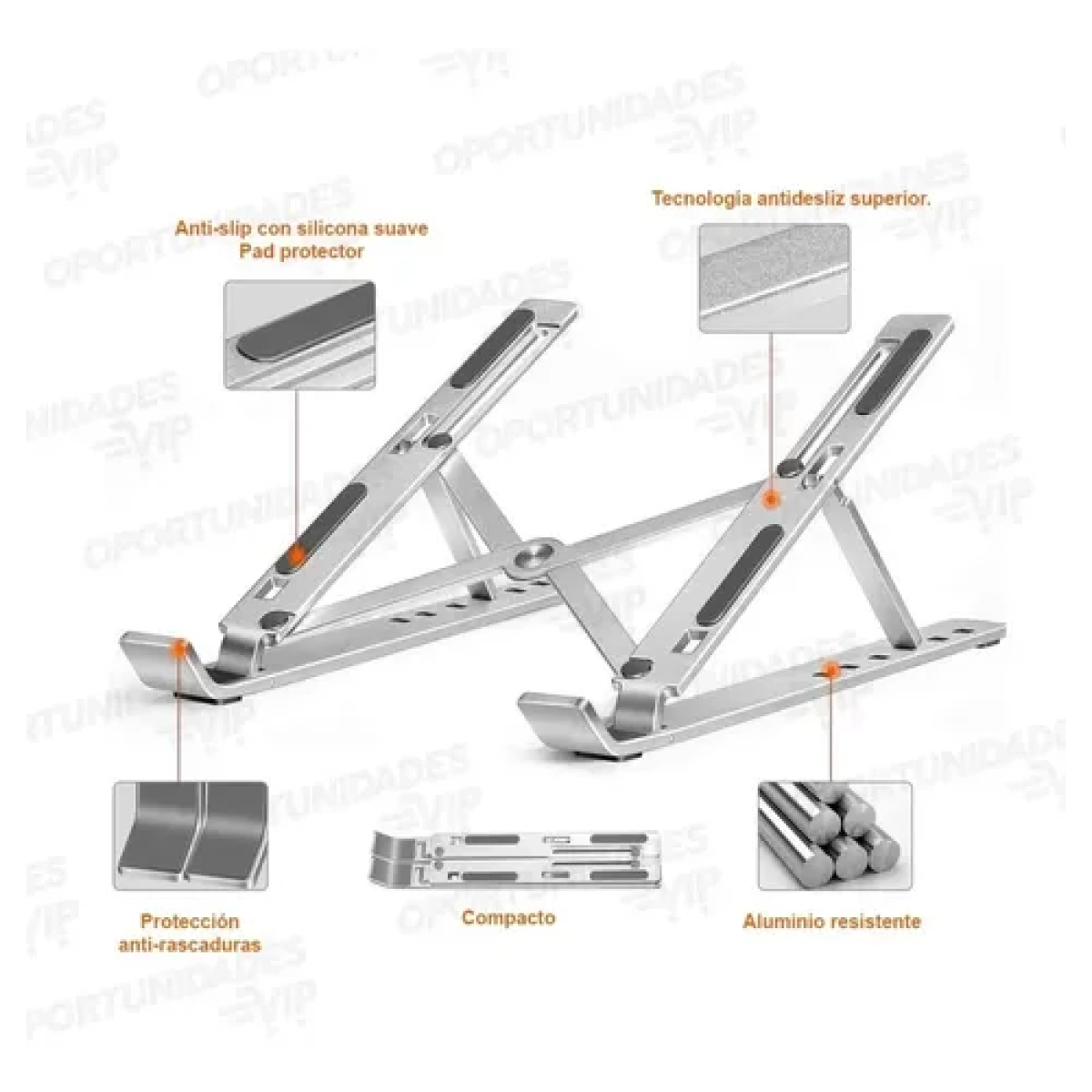 Soporte plegable para notebook - Oportunidades Vip
